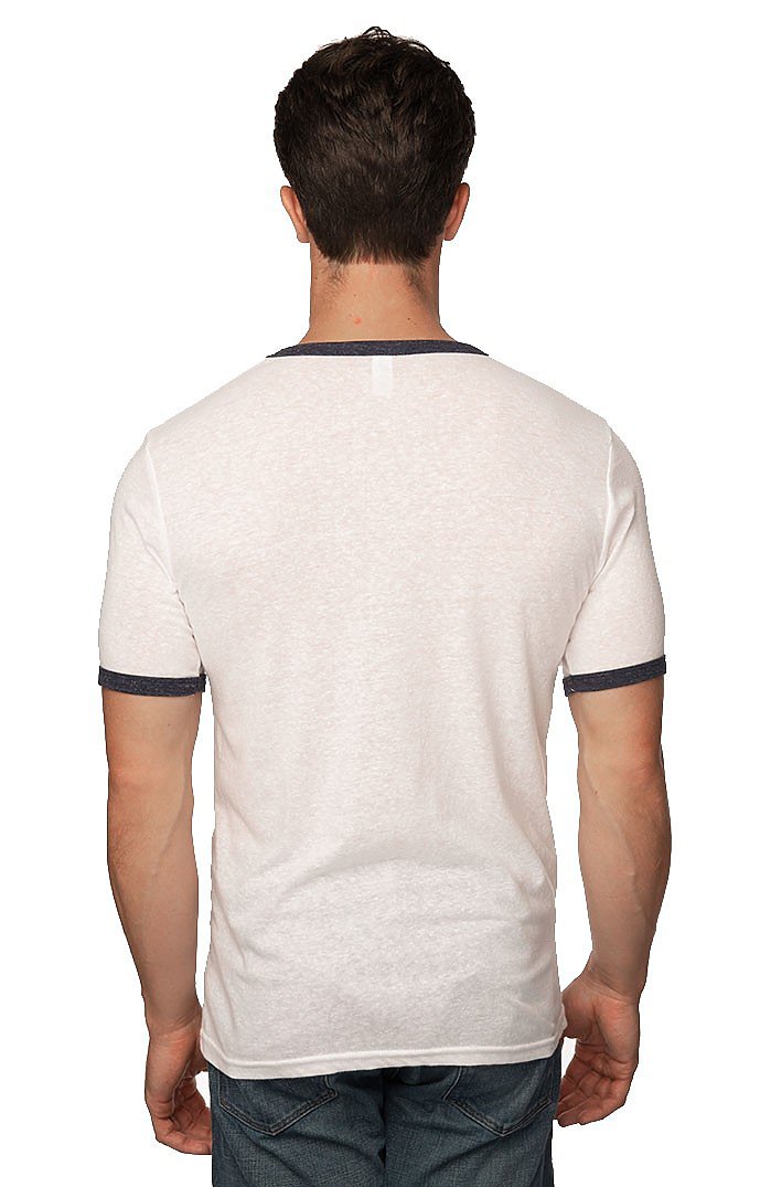 Unisex Triblend Ringer Tee | Royal Wholesale