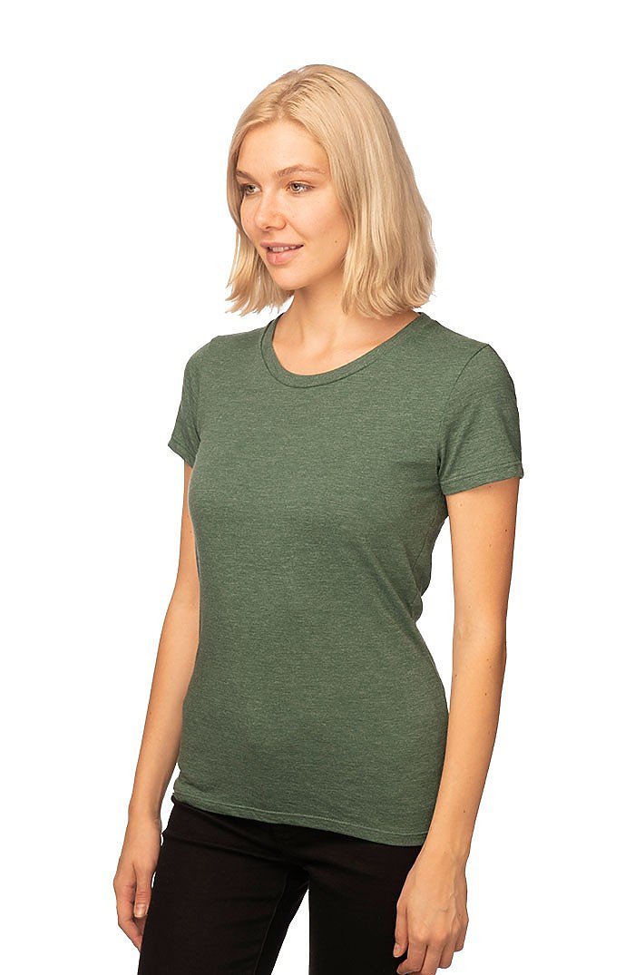 Women's Organic RPET Short Sleeve Tee | Royal Wholesale