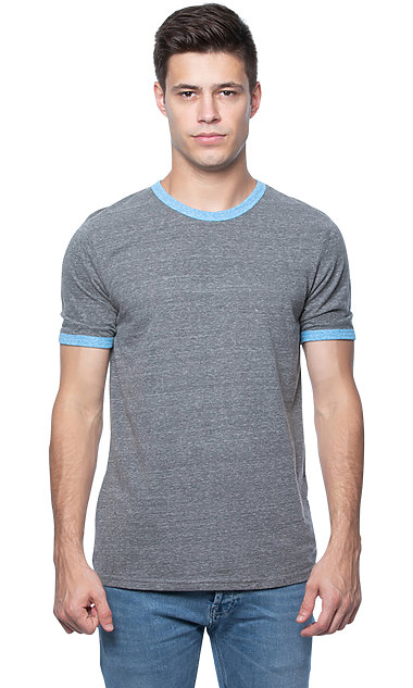 Unisex Triblend Ringer Tee | Royal Wholesale