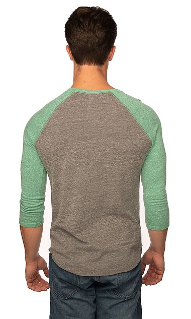 Unisex Triblend Raglan Baseball Shirt | Royal Wholesale