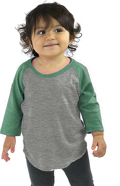 Infant Triblend Raglan Baseball Shirt | Royal Wholesale