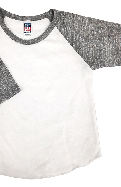 Infant Triblend Raglan Baseball Shirt | Royal Wholesale