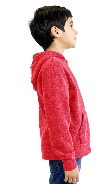 Youth Triblend Fleece Pullover Hoodie | Royal Wholesale